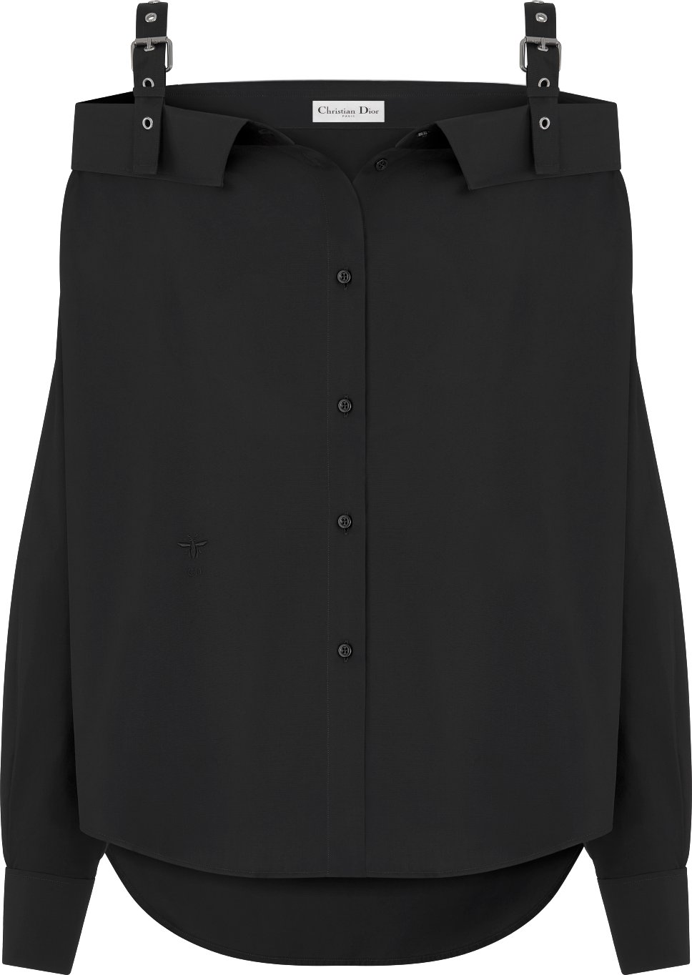 衬衫 白色棉府绸 | DIOR